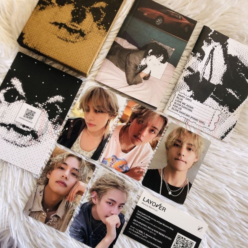BTS V Layover Album Weverse Version Unsealed | Shopee Philippines