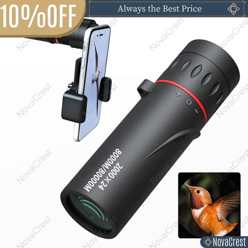 NovaCrest Long Range Outdoor Waterproof Telescope 30×25HD High Power ...