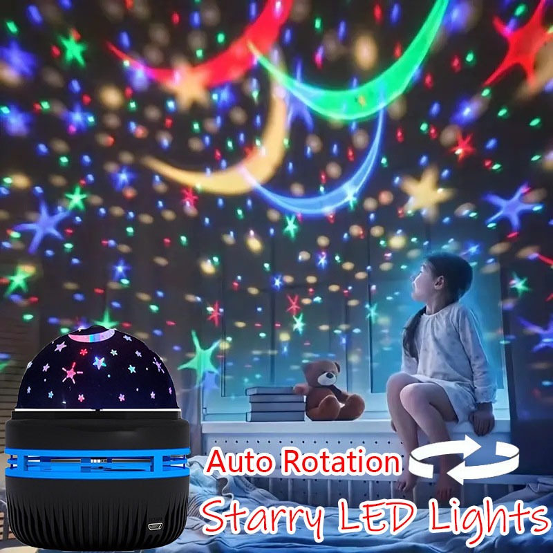 Original Rotating Magic Ball Lamp Star Projector Night Light Christmas ...