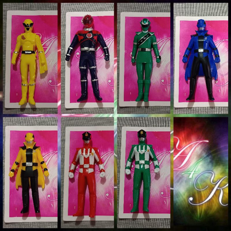 Super Sentai Soft Vinyl Figure 4 Inches - Power Ranger | Shopee Philippines