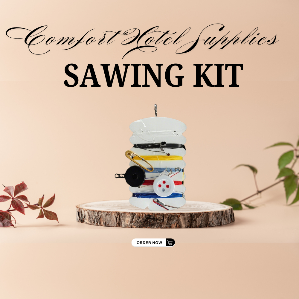 Subic Hotel Essential 20pcs Portable Sewing Kit for Travel & Hotel ...