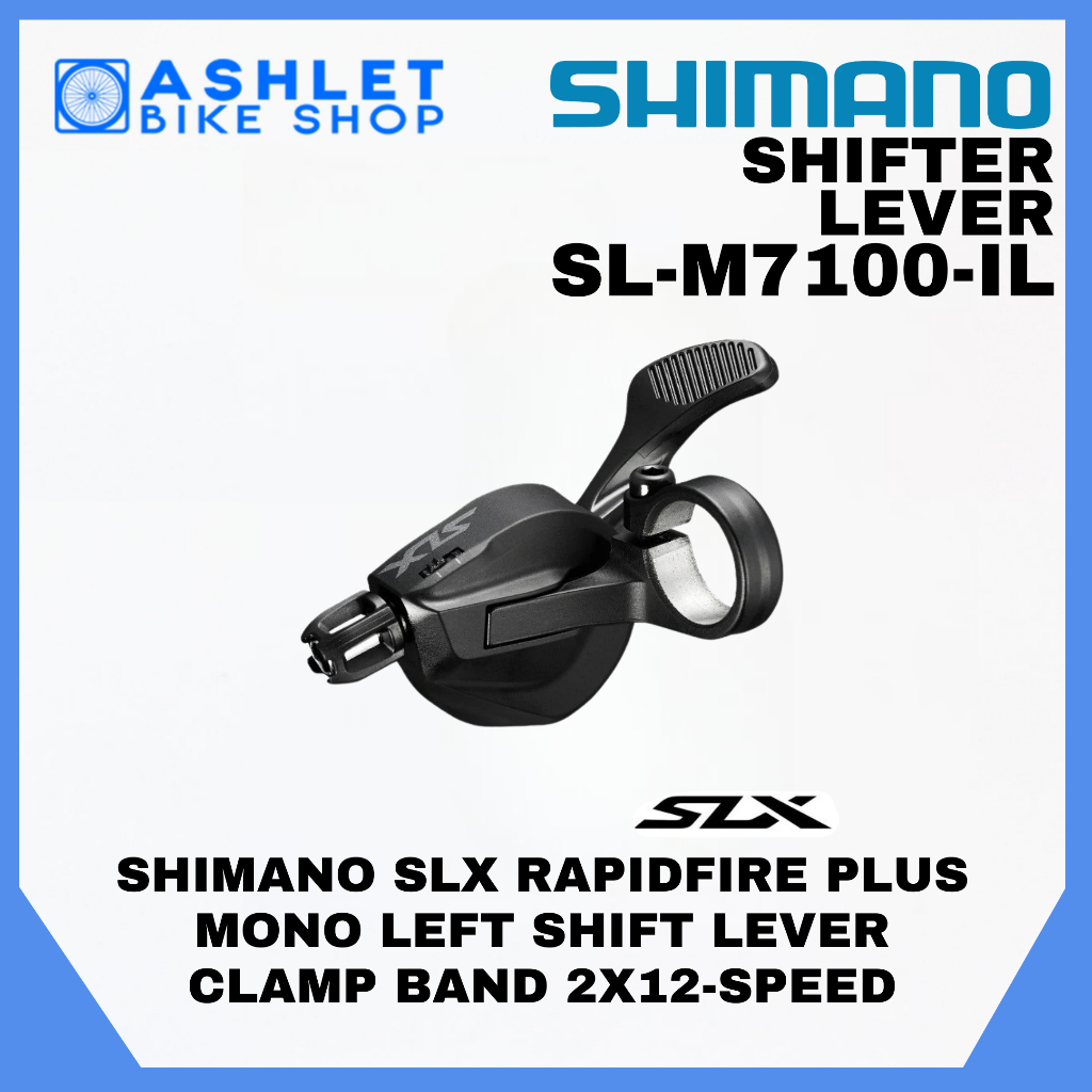 ORIGINAL SHIMANO SLX SL-M7100-L Shift Lever Left Side FD 2x12 Speed ...