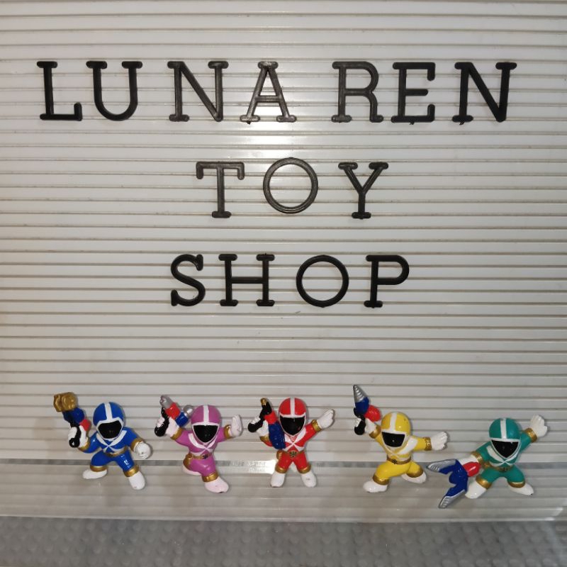 Power Rangers: Lightspeed Rescue Figures (mini) | Shopee Philippines