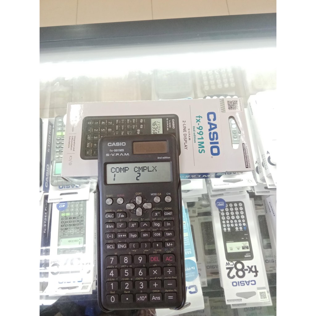 Casio Fx991ms 2nd Edition w/ Shift Solve Scientific Calculator | Shopee ...
