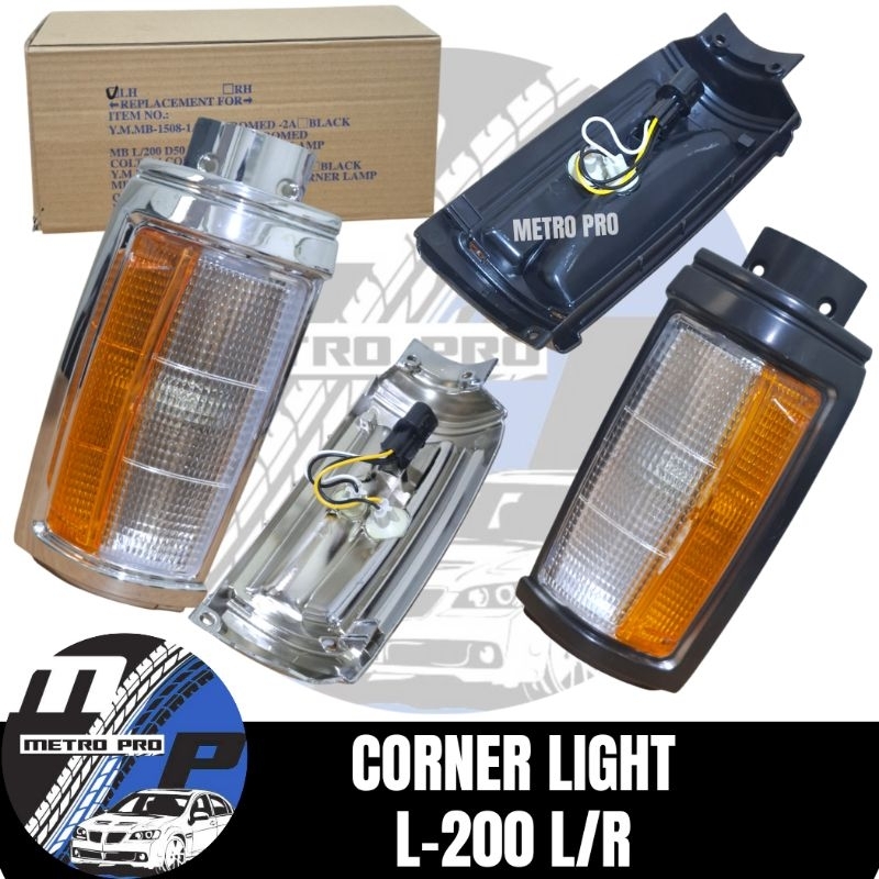 Corner/Signal Light Mitsubishi L200 1995 Model (Chrome or Black) Made ...