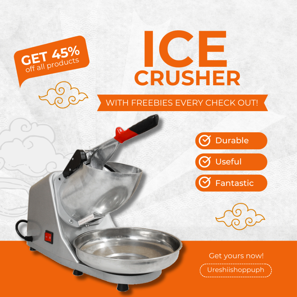 Ice Electric Crusher Machine Perfect Summer Buddies Easy Mabilis ...