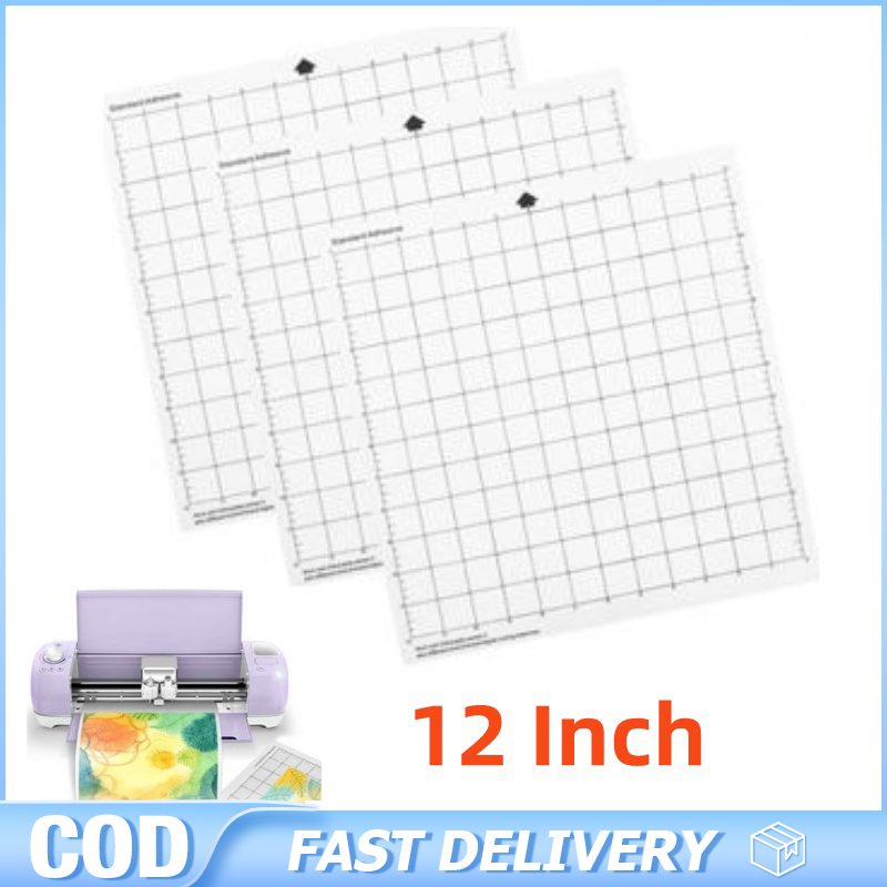 Bisofice 3PCS 12 Inch Cutting Mat Transparent Cutting Machine Special ...