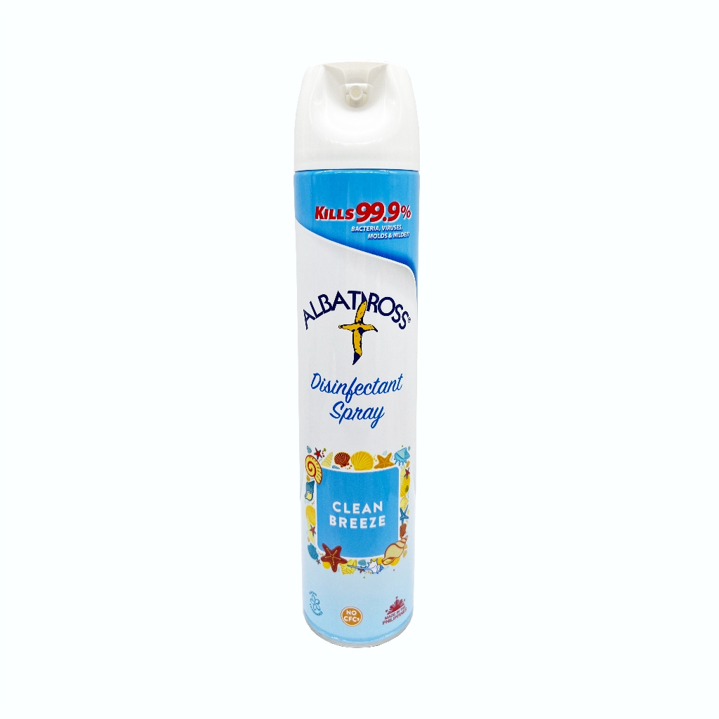 Albatross Disinfectant Spray Clean Breeze 510g | Shopee Philippines