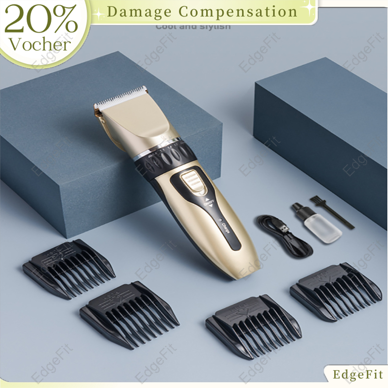 EdgeFit Professional Electric Hair Clipper Razor Rechargeable Wireless ...