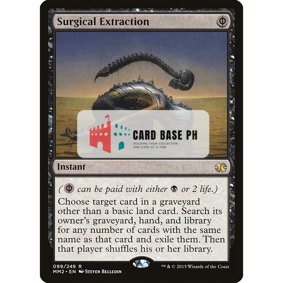 Surgical Extraction(Lightly Played) - Magic the Gathering Trading Card ...