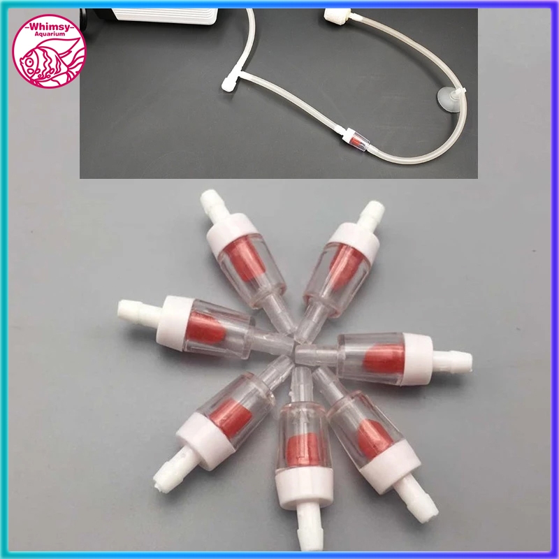 Aquarium Check Valve For Air Pumps Silicone Hose One Way Non-Return ...
