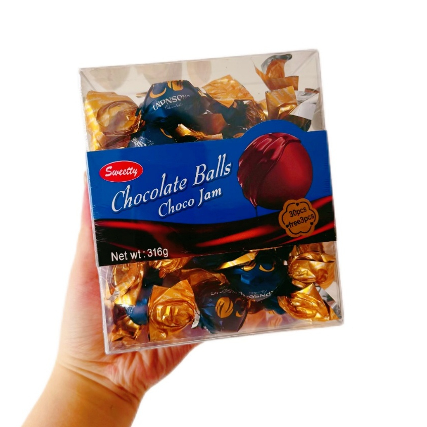 30pcs!!!Chocolate balls Choco Jam Sandwich chocolate（Cocoa Butter ...