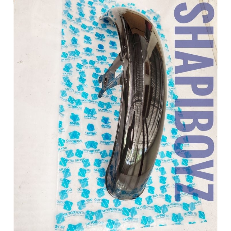 Skygo Front fender 125/150( black/silver) | Shopee Philippines