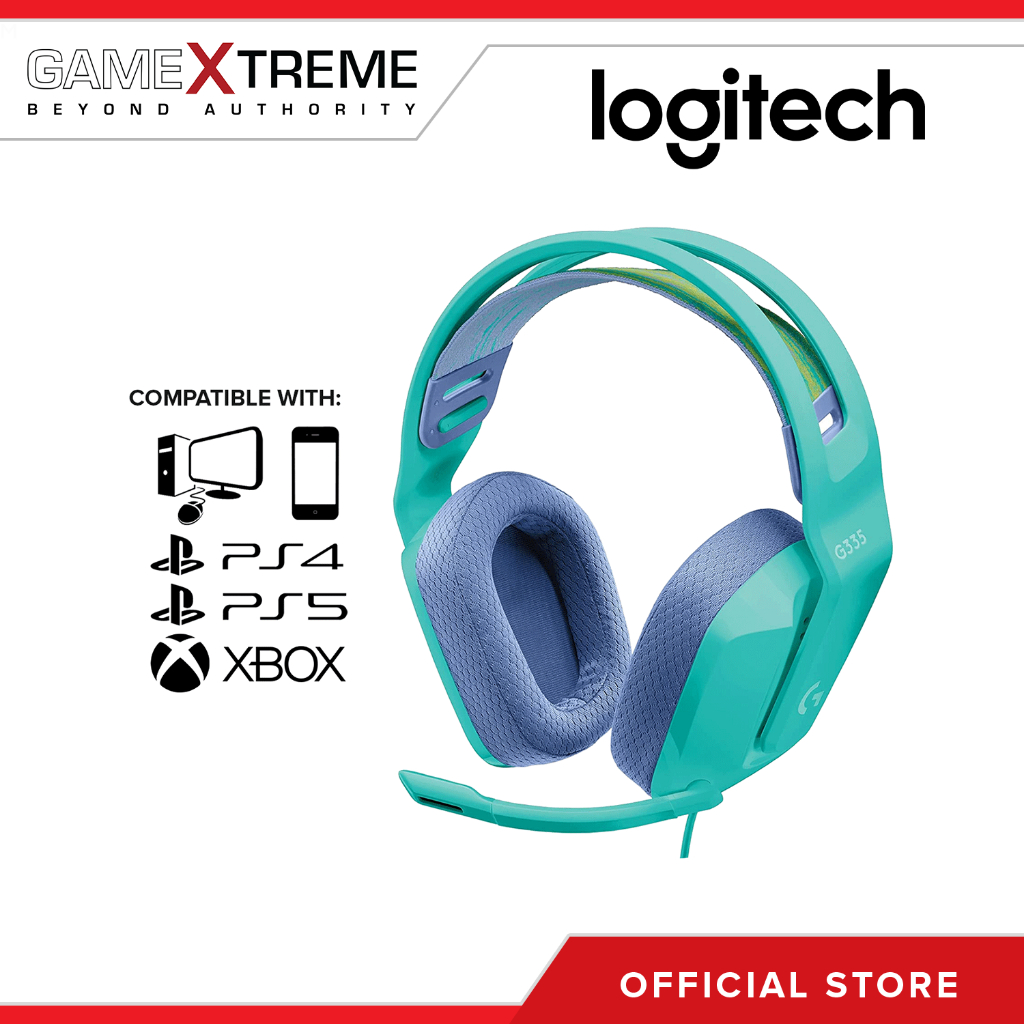 Logitech G335 Wired Gaming Headset [Mint] | Shopee Philippines