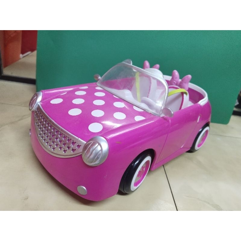 Disney IMC Toys Minnie Mouse Pink Car | Shopee Philippines