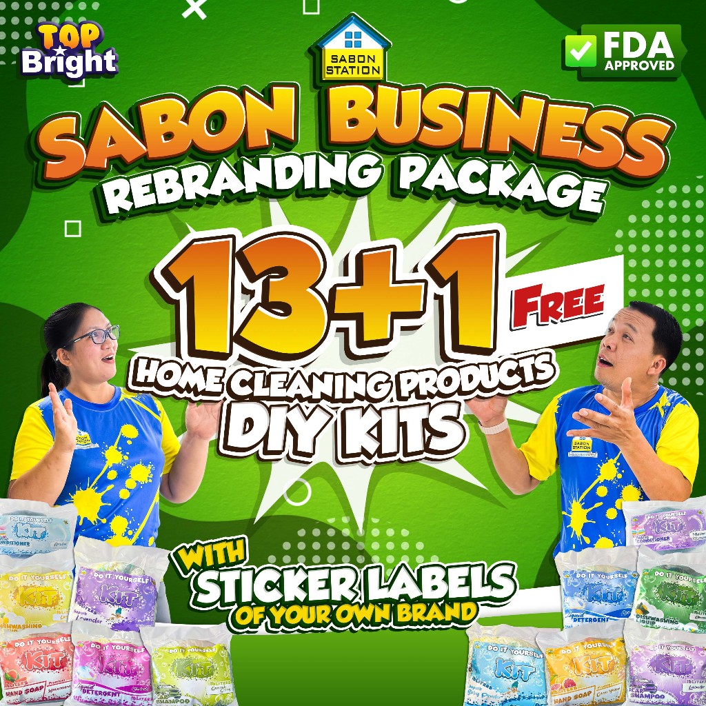 Sabon Station Philippines Home Cleaning Products Small Business Package ...