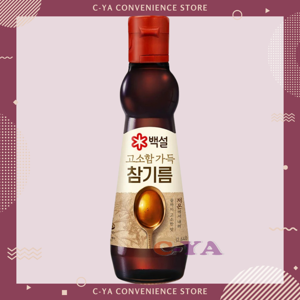 CJ BEKSUL Sesame Oil 50ml-320ml | Shopee Philippines