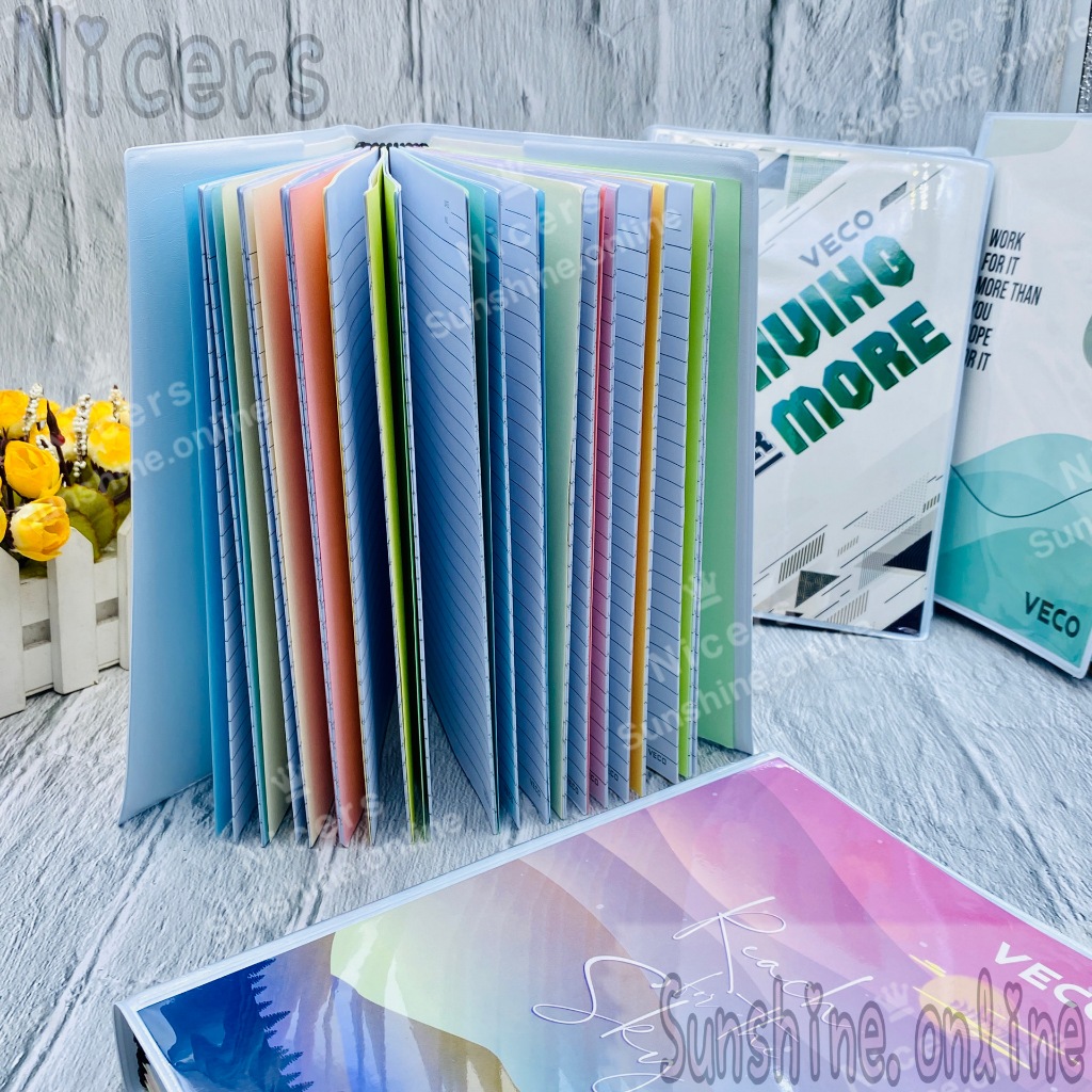 VECO 10 Division 5 Division Binder Filler Notebook Paper Dynamic Notes ...