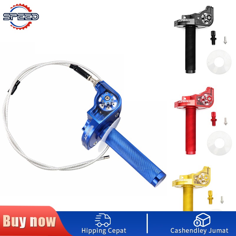 MOTOPARTS SHOP Acerbs 7/8'' 22mm Quick Action CNC Throttle Grip ...