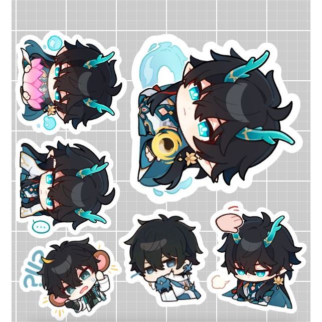 Honkai Star Rail Matte Waterproof Dan Heng Sticker | Shopee Philippines