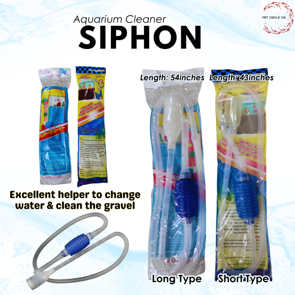 Aquarium Siphon Pump | Siphon Hose | Aquarium Cleaner | Shopee Philippines