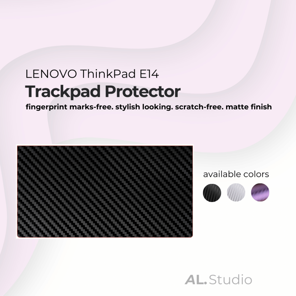 AL.Studio Trackpad Protector for Lenovo ThinkPad E14 Series | Shopee ...