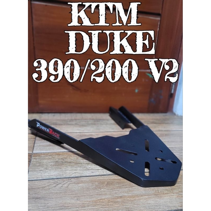 KTM DUKE 390 V2 / 200 V2 / TOPBOX BRACKET / XPLATED TYPE / HEAVY DUTY ...