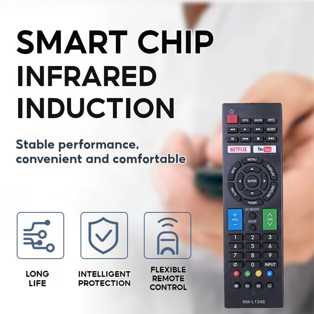 ORIGINAL sharp LCD LED SMART TV remote control GB234WJSA Compatible ...