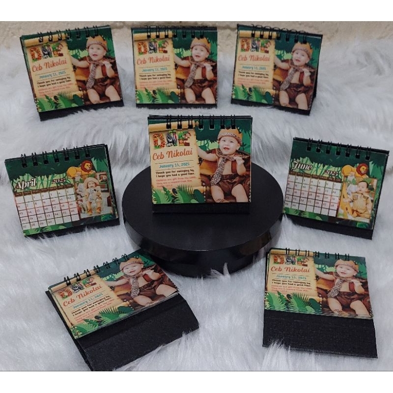 MINI DESK CALENDAR PERSONALIZED 2025 | Shopee Philippines