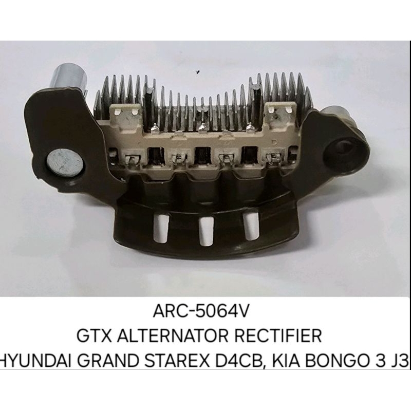 ALTERNATOR RECTIFIER HYUNDAI STAREX D4CB, KIA BONGO 3 J3 | Shopee ...