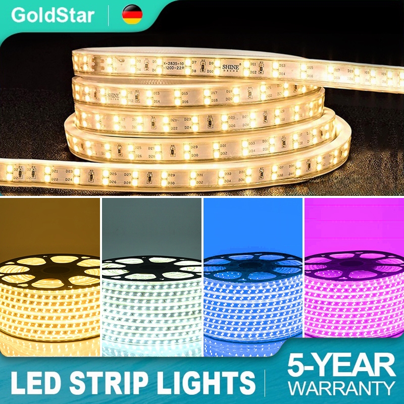 Gold Star LED Strip Light For Room Christmas Lights Patio Backyard ...