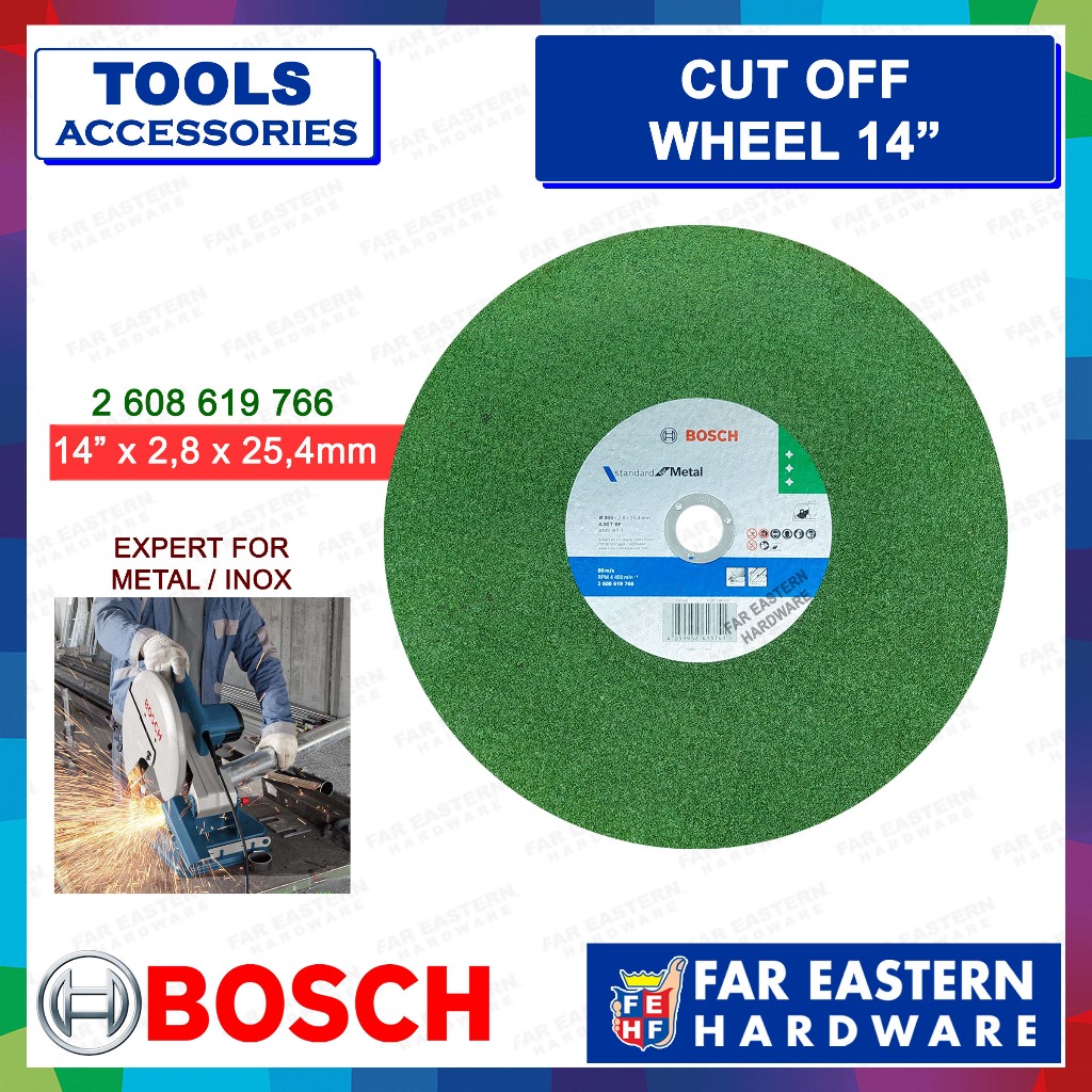 BOSCH Cut Off Wheel Cutting Disc 14" Expert for Metal | Inox #766 1PC ...