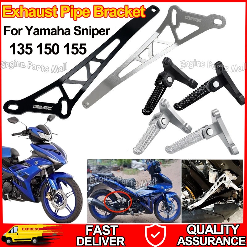 Motorcycle Exhaust Pipe Bracket Sniper 155 For Yamaha Sniper 155 /150 ...
