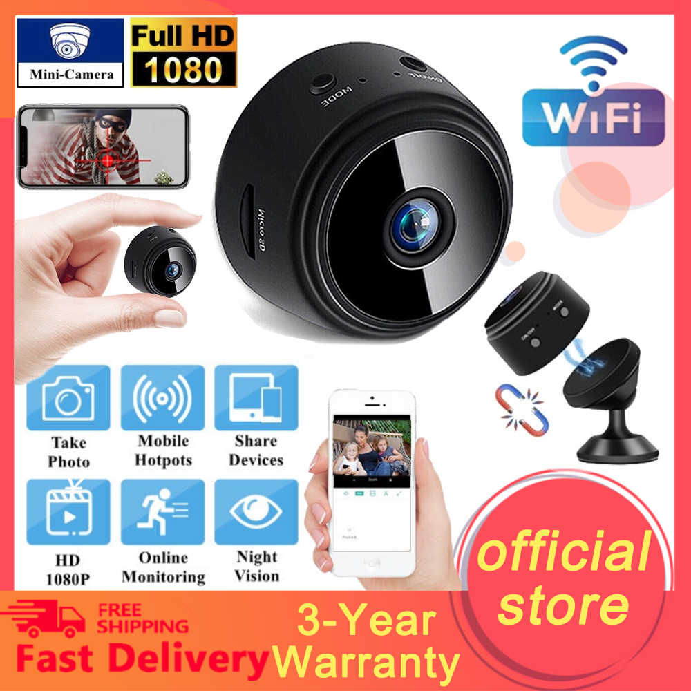 A9 mini cctv camera wireless hidden HD 1080P with Night Vision/Smart ...