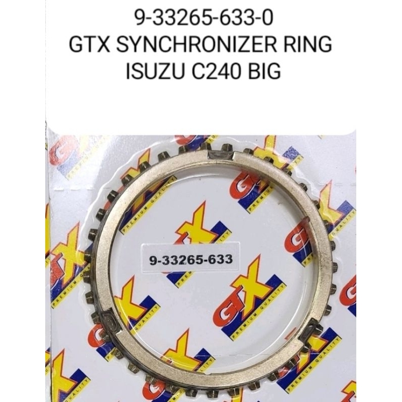 SYNCHRONIZER RING ISUZU C240 BIG | Shopee Philippines