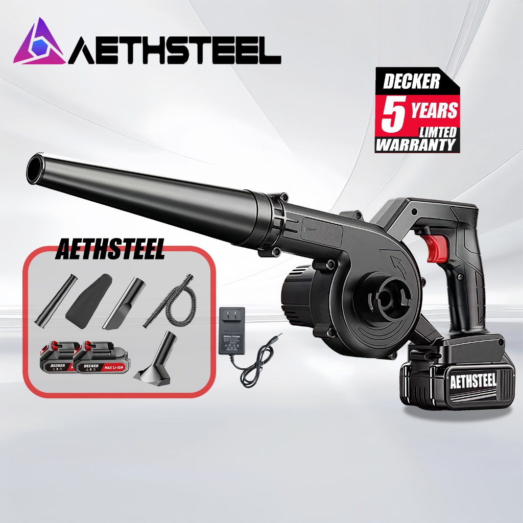 Electric Cordless Air Blower Vacuum Cleaner Blowing Dust Collecting for ...