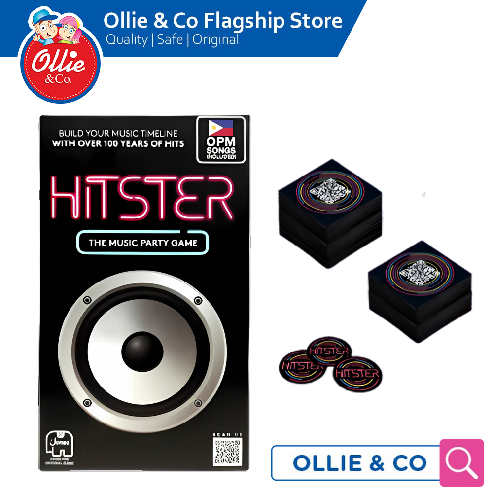 Hitster Music Party Card Game Fun Music Quiz Game Great For Adult ...