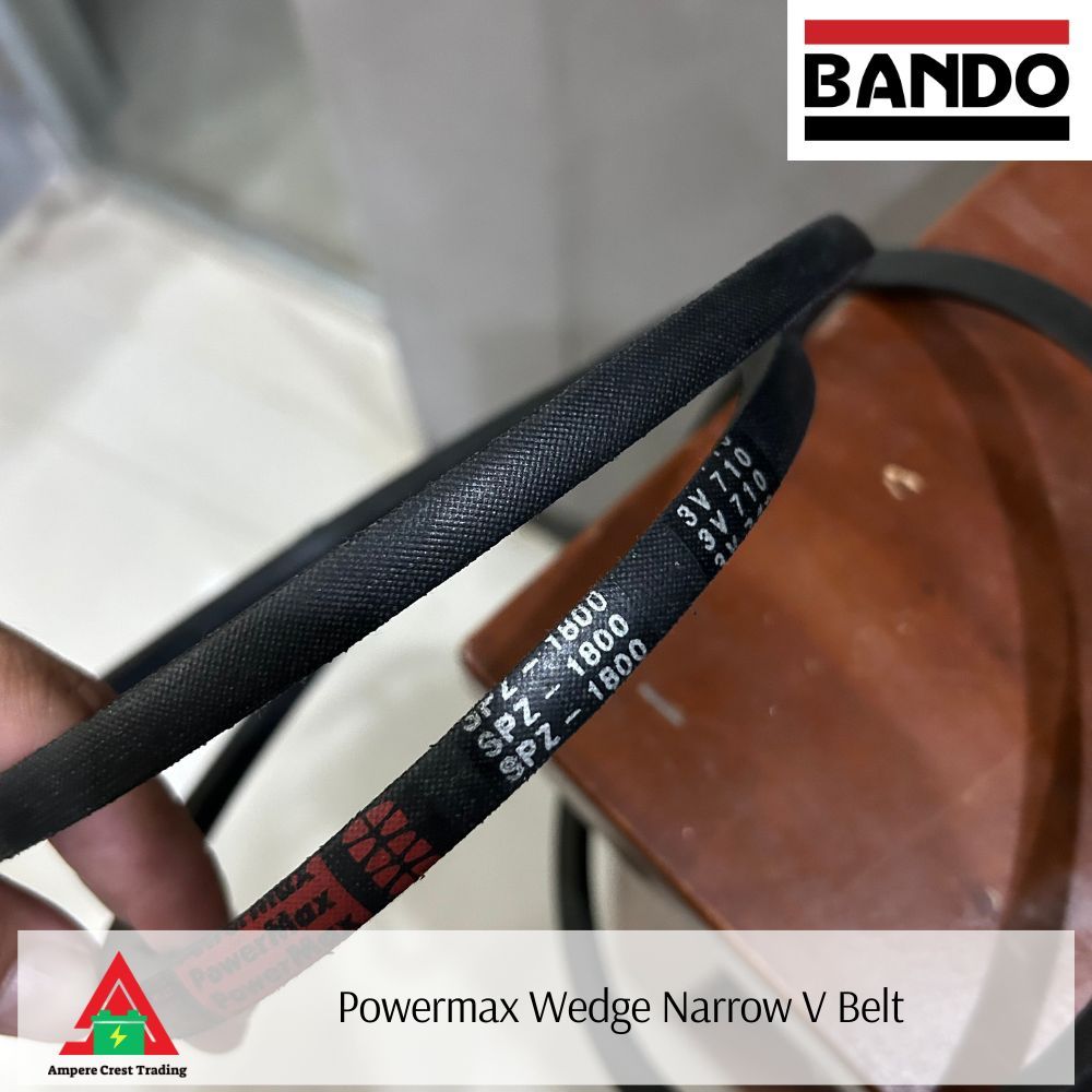 PowerMax Wedge Narrow V Belt SPZ-1800 SPZ1800 3V-710 3V710 Original | Shopee Philippines