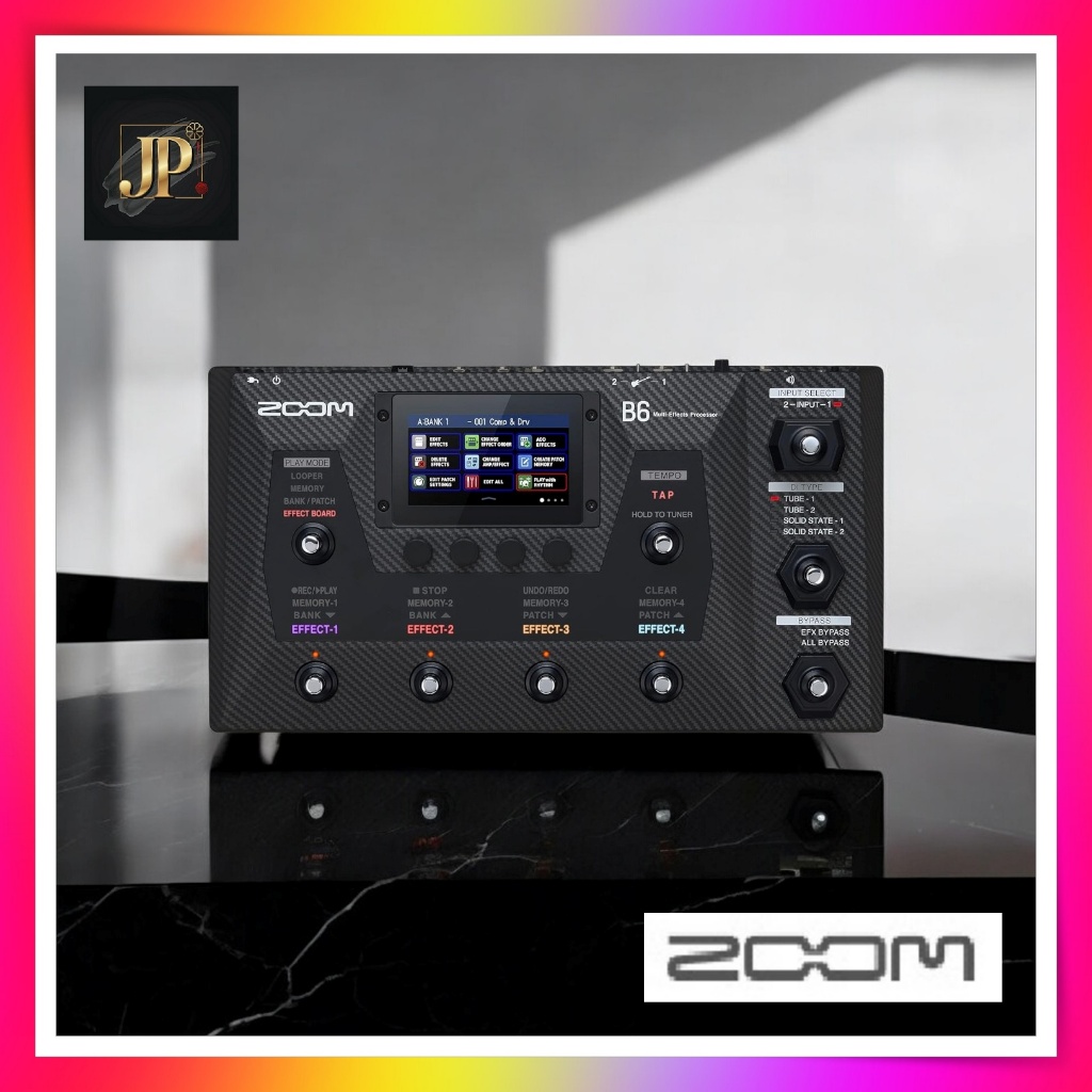 ZOOM B6 Bass Multi-Effects Processor | Shopee Philippines