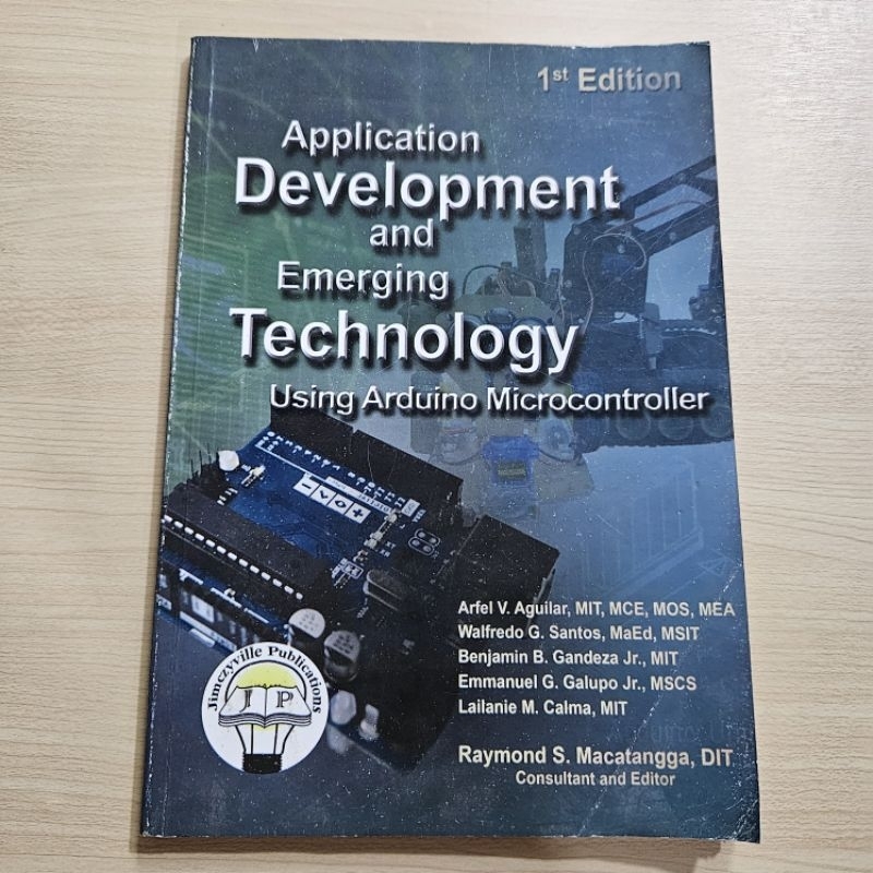 Application Development And Emerging Technology Using Arduino