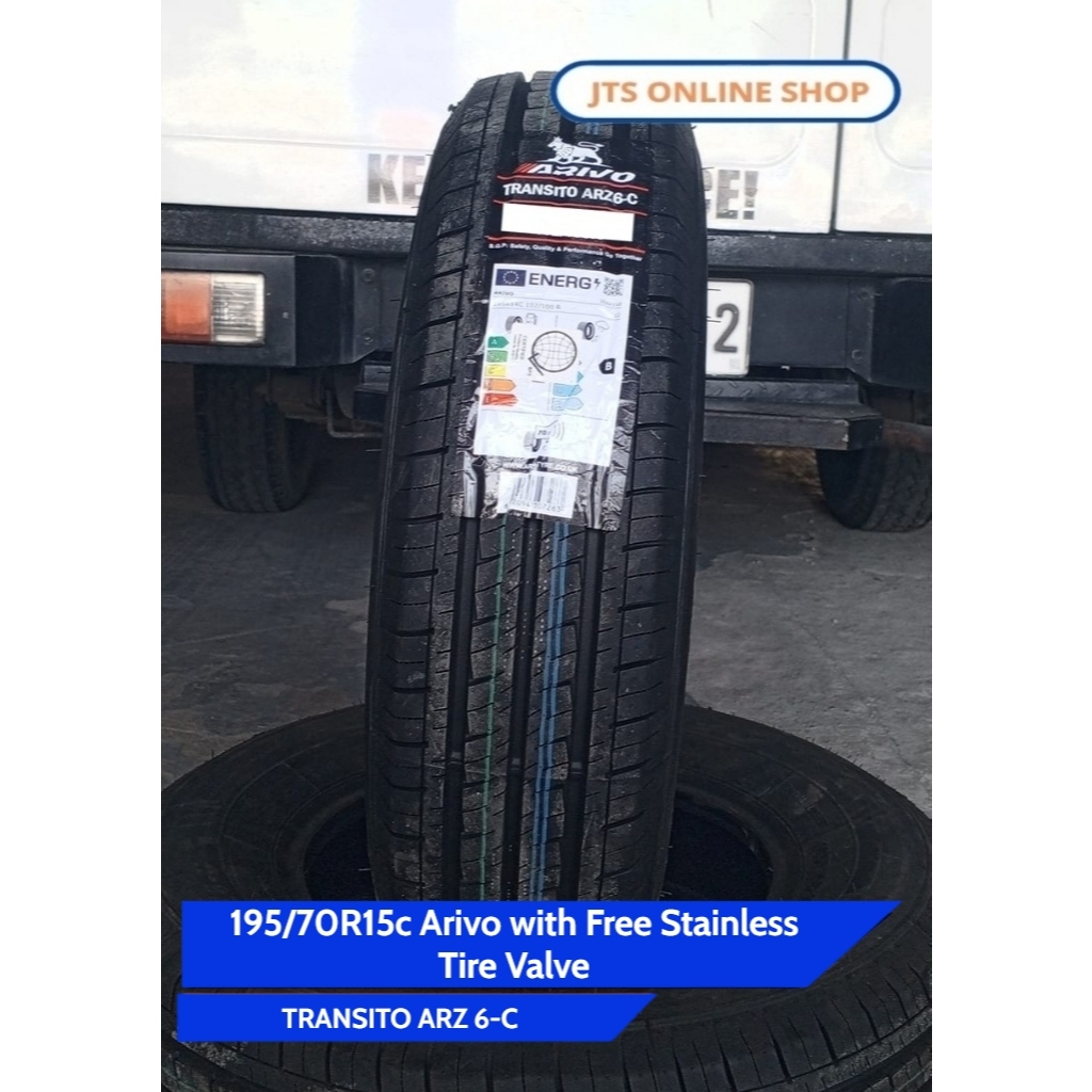 195/70R15c Arivo Transito ARZ 6-C with Free Stainless Tire Valve | Shopee Philippines