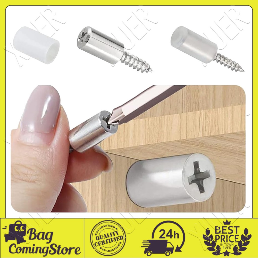 [Buy 2 Take 2] Self-Adhesive Screw Cabinet Support Shelf Pins with Non ...