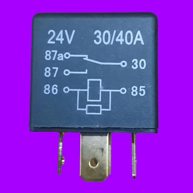 POWER RELAY (112) isuzu {30/40A} [24 VOLTS/5 TERMINAL] | Shopee Philippines