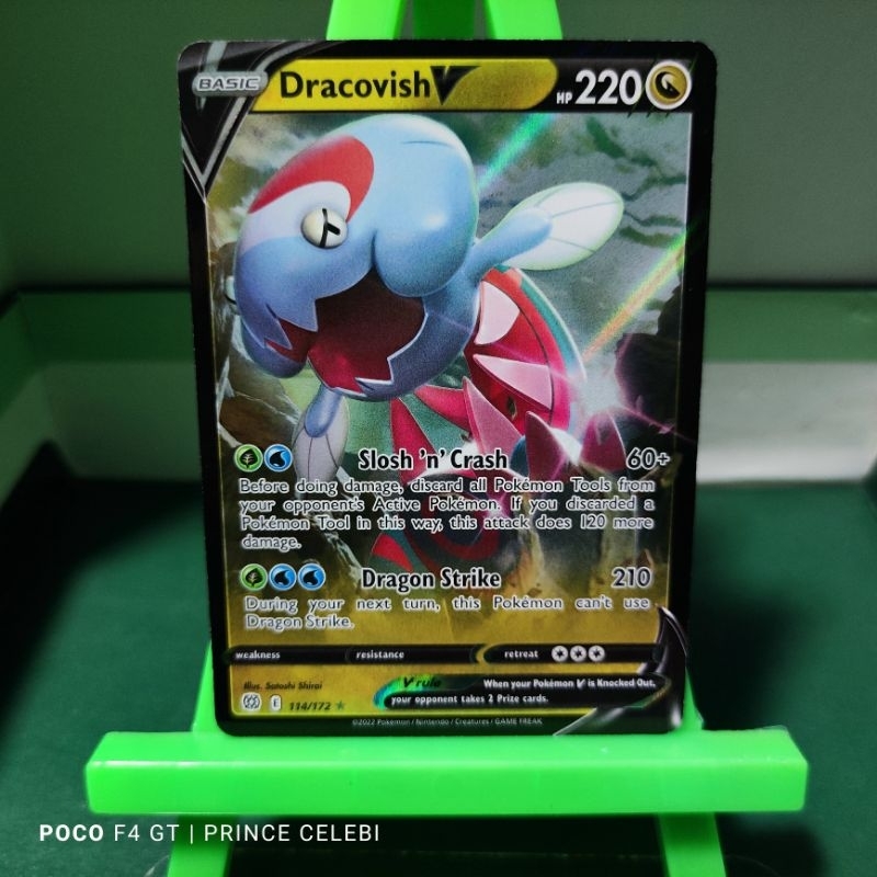 Pokemon TCG - Dracovish V | Shopee Philippines