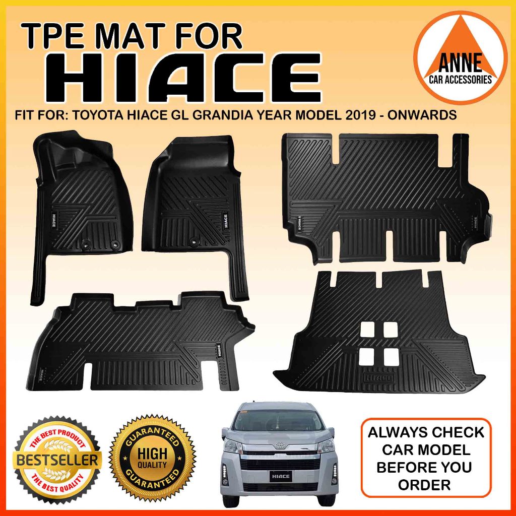 Deep Dish Matting for Toyota Hiace Commuter/ GL Grandia / GL Grandia ...
