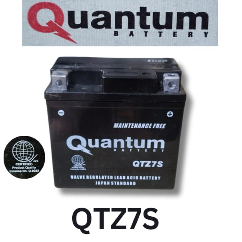 QUANTUM QTZ7S -5L for Honda Click /Suzuki Raider 125/150 | Shopee ...