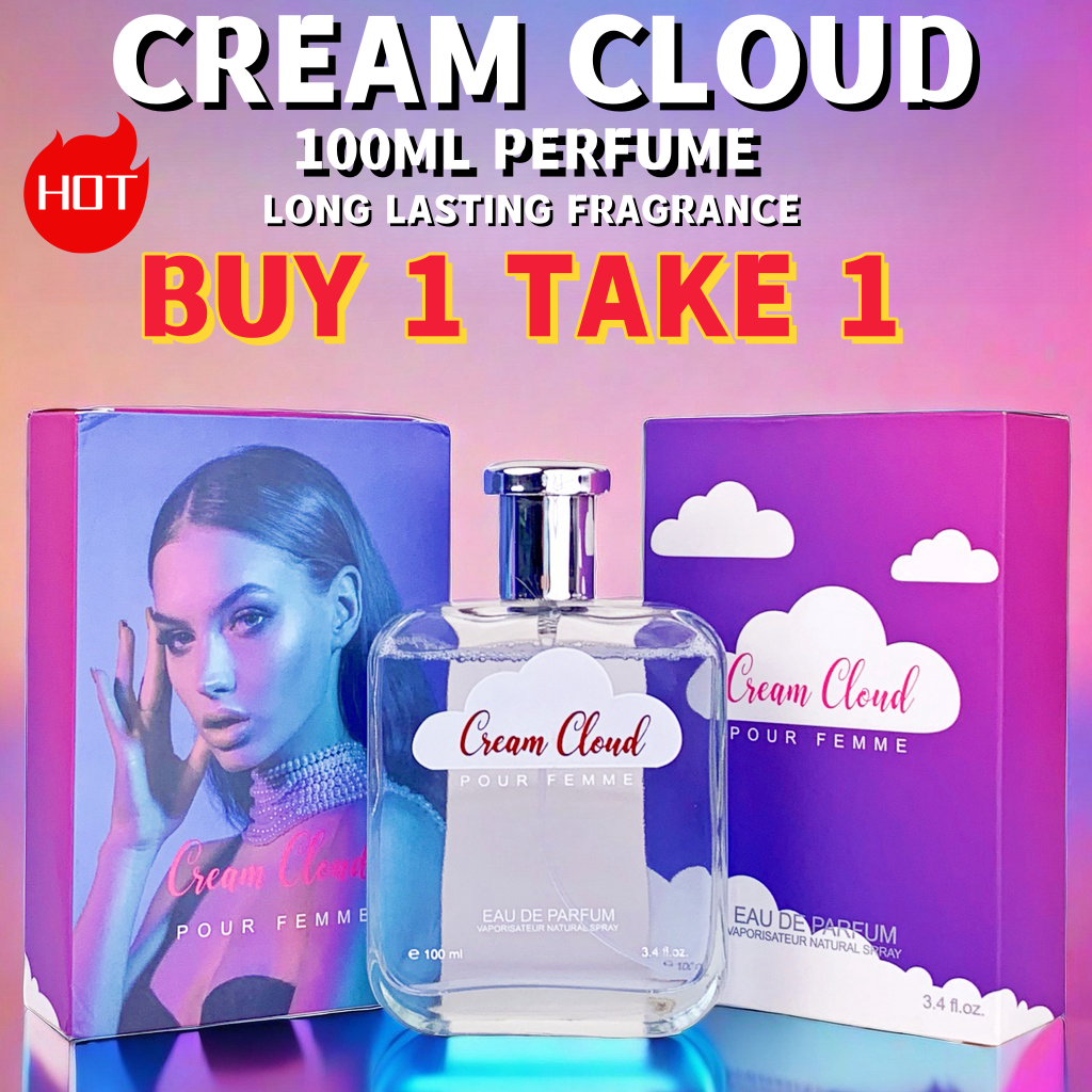 Women's 100ml Cream Cloud Perfume Long Lasting Fragrance Spary Perfume ...