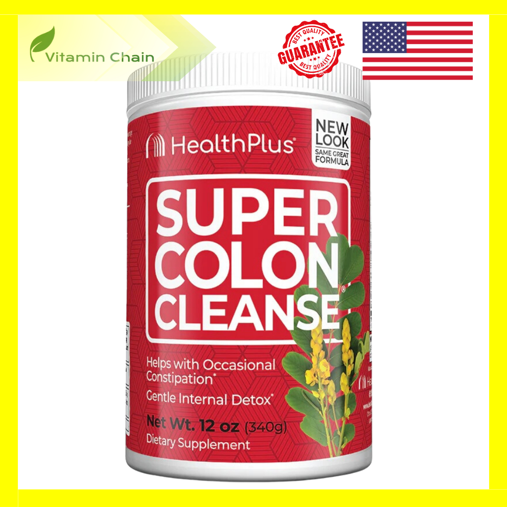 HealthPlus Super Colon Cleanse Powder 340g | Shopee Philippines
