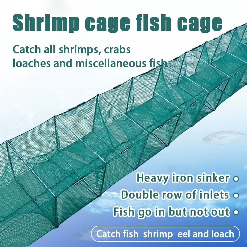 Shrimp Trap River Shrimp Net Only in, no out Shrimp Nets Crab eel cage ...