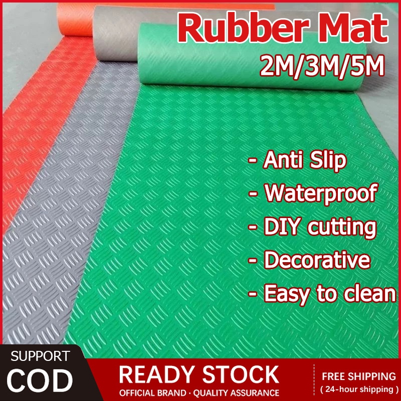 Rubber Mat Anti-Slip Checker Plate Rubber Matting Flooring Mat Carpet ...